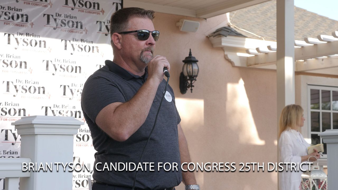 Brian Tyson, Candidate for Congress 25th District - Community Spectrum